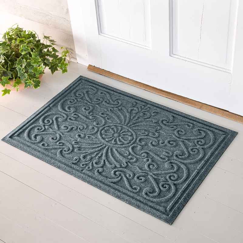 Waterhog Garden Gate Doormat, 2' x 3' - Bluestone