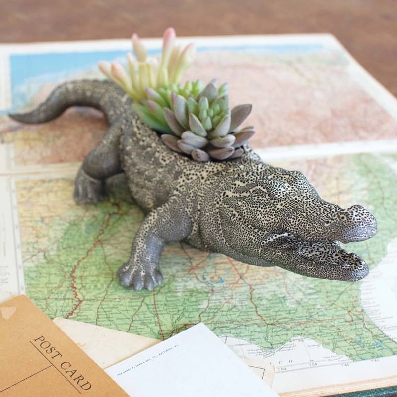 Talavera Pottery-Inspired Fish Planter